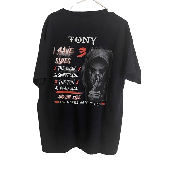 Fruit of the Loom | Shirts | Fruit Of The Loom Shirt Men Xl Black Cotton Heavyweight Death Short ...